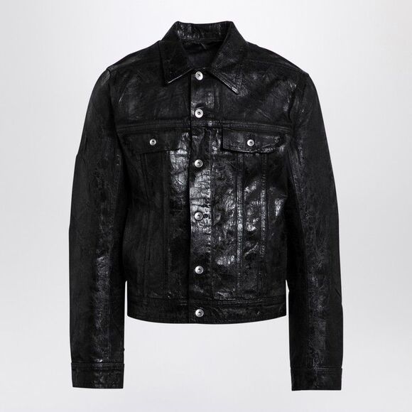 DRKSHDW | Jackets & Coats | Drkshdw Black Denim Trucker Jacket Men ...